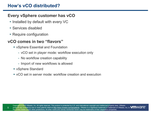 vCenter Orchestrator APIs | PPT