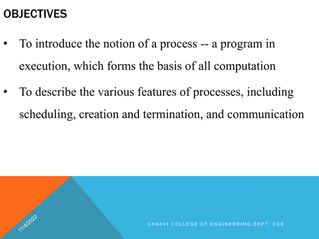 VCE_Process_UNIT-1 (1).pptx | Operating Systems | Computer Software and ...