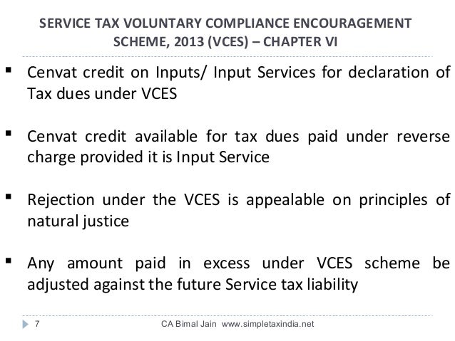 Vces overview & faq 2013 - ca bimal jain