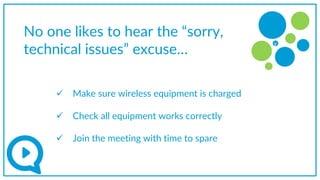Video Conferencing & Online Meeting Etiquette | PDF