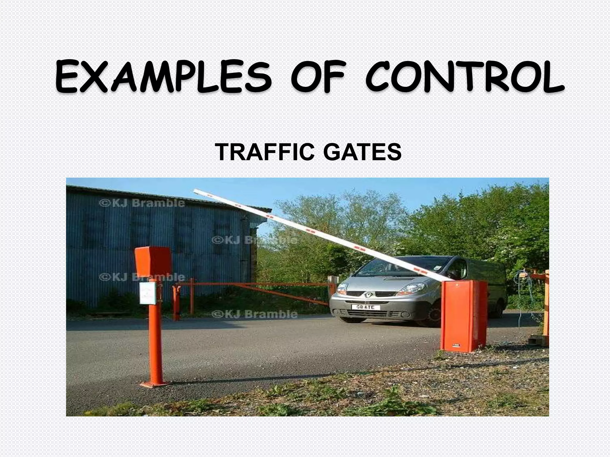 Visual control final presentation | PPTX