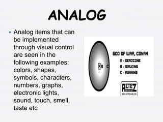 Visual control final presentation | PPTX