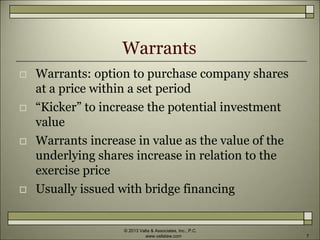 Venture Capital Financing | PPTX