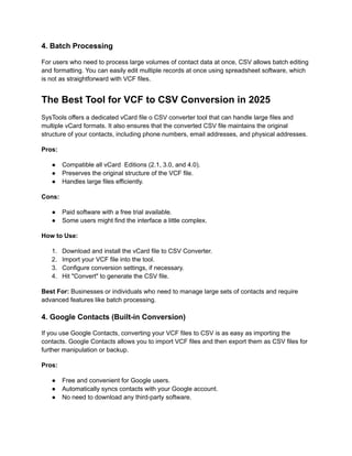 VCF to CSV Conversion_ Best Tool for 2025.pdf