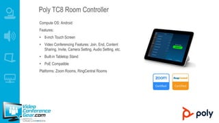 Poly Studio X Video Conferencing Appliance (Overview) | PPTX