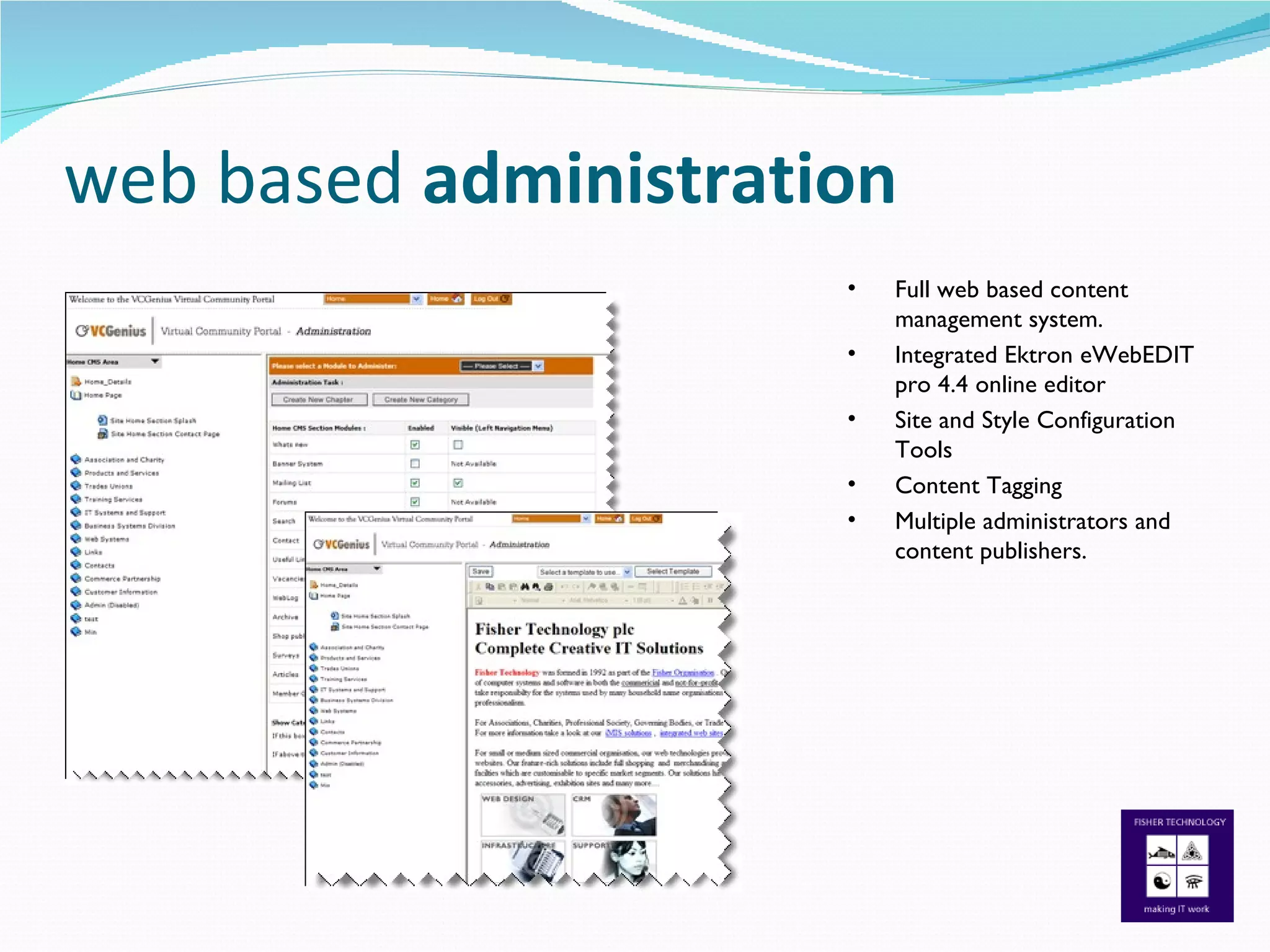 VCGenius Content Management System | PPT