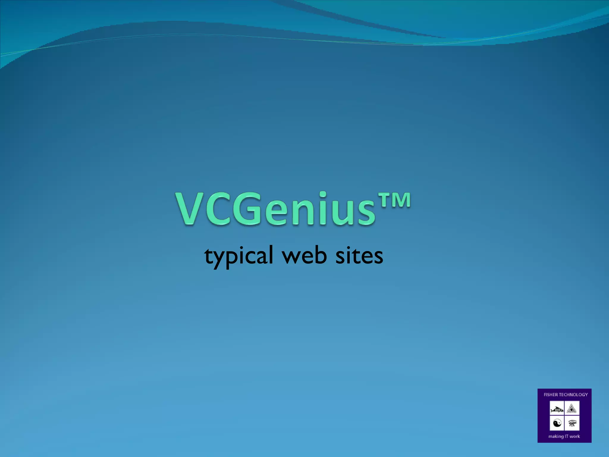 VCGenius Content Management System | PPT