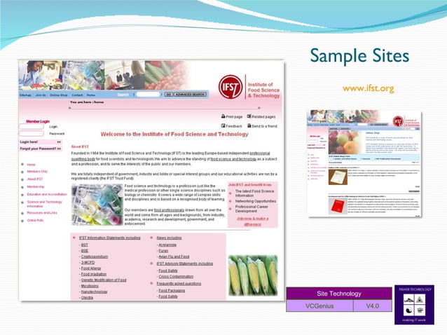 VCGenius Content Management System | PPT