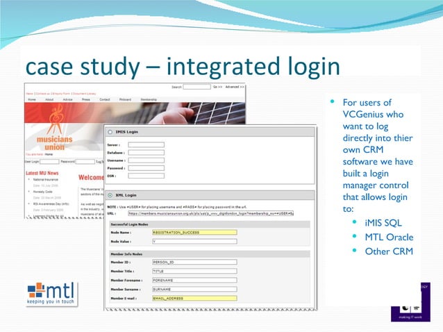 VCGenius Content Management System | PPT