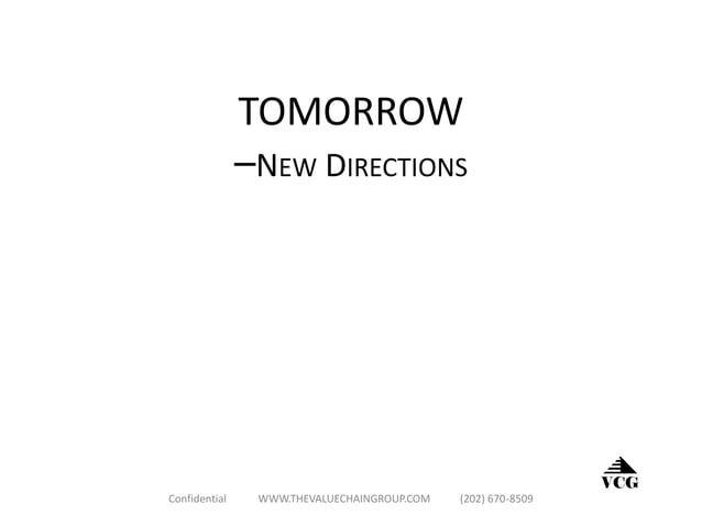 VCG Hybrid Value Chain presentation | PPT