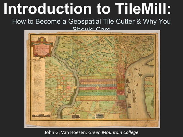 Introduction to TileMill | PPT