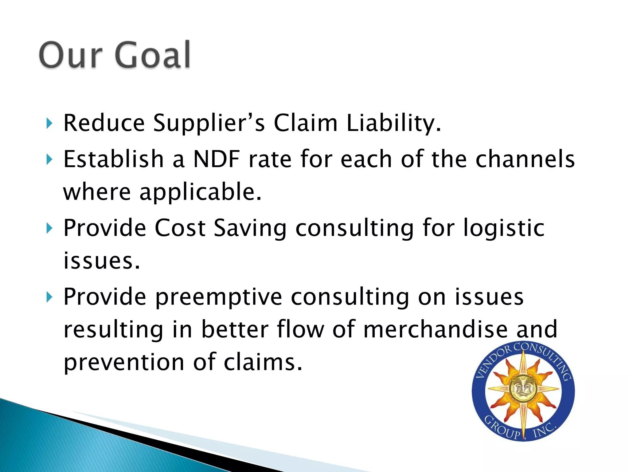 Vendor Consulting Group Intro | PPT