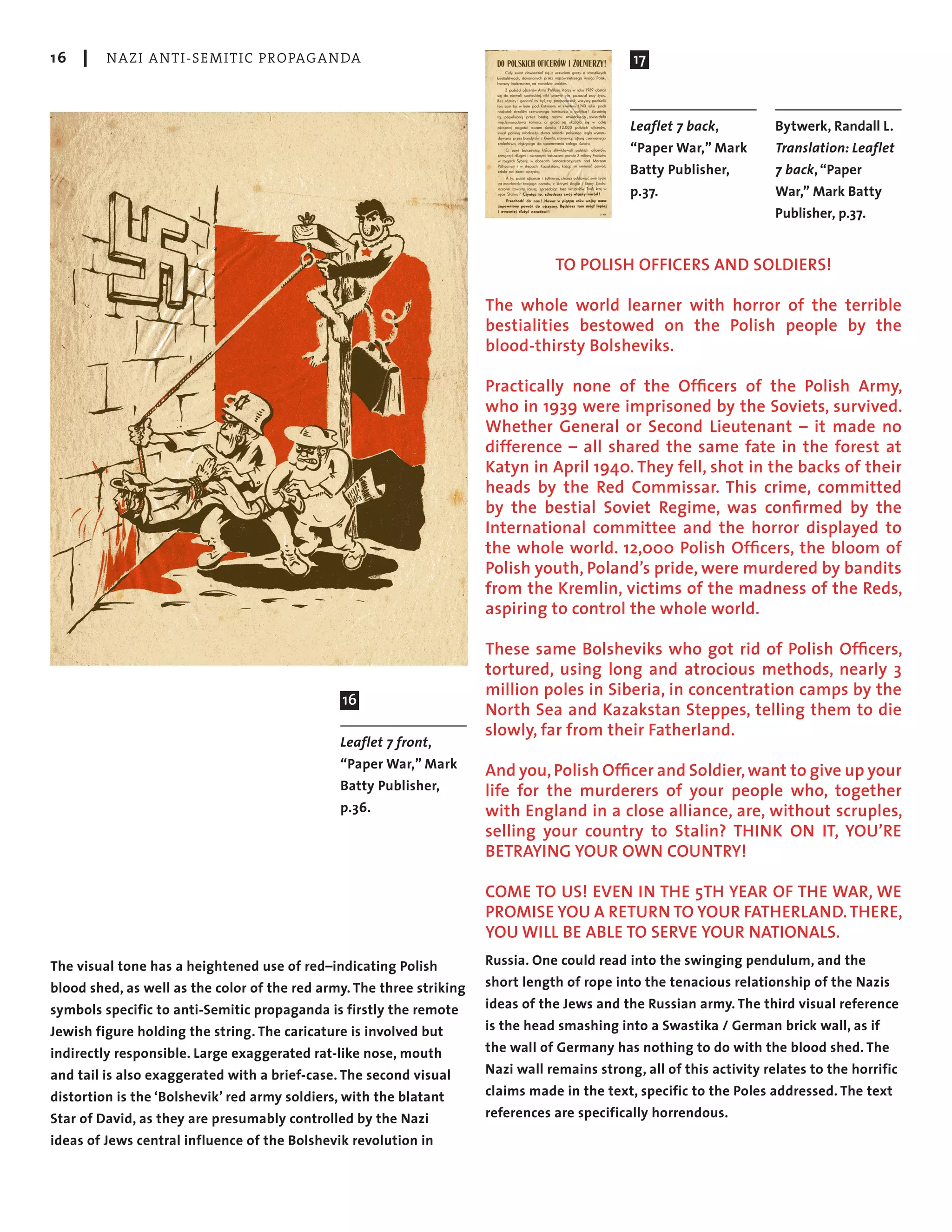 Visual Culture and the Holocaust: Nazi Anti-Semitic Propaganda | PDF
