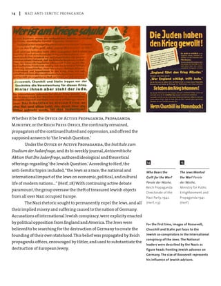 Visual Culture and the Holocaust: Nazi Anti-Semitic Propaganda | PDF