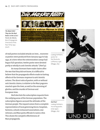 Visual Culture and the Holocaust: Nazi Anti-Semitic Propaganda | PDF