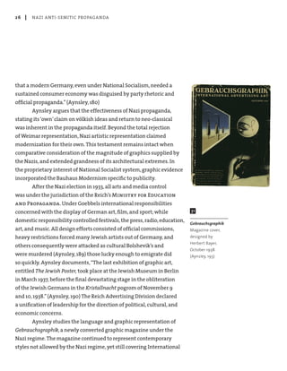 Visual Culture and the Holocaust: Nazi Anti-Semitic Propaganda | PDF
