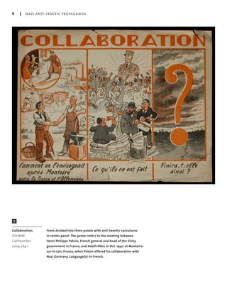 Visual Culture and the Holocaust: Nazi Anti-Semitic Propaganda | PDF