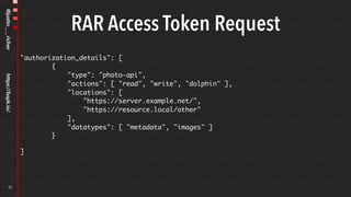 RAR and GNAP for VC HTTP API | PPT | Free Download