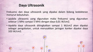 Memahami ultrasonik (ade welni, naning) | PPTX