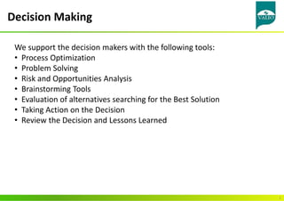 Decision Making Process for Business | PPTX