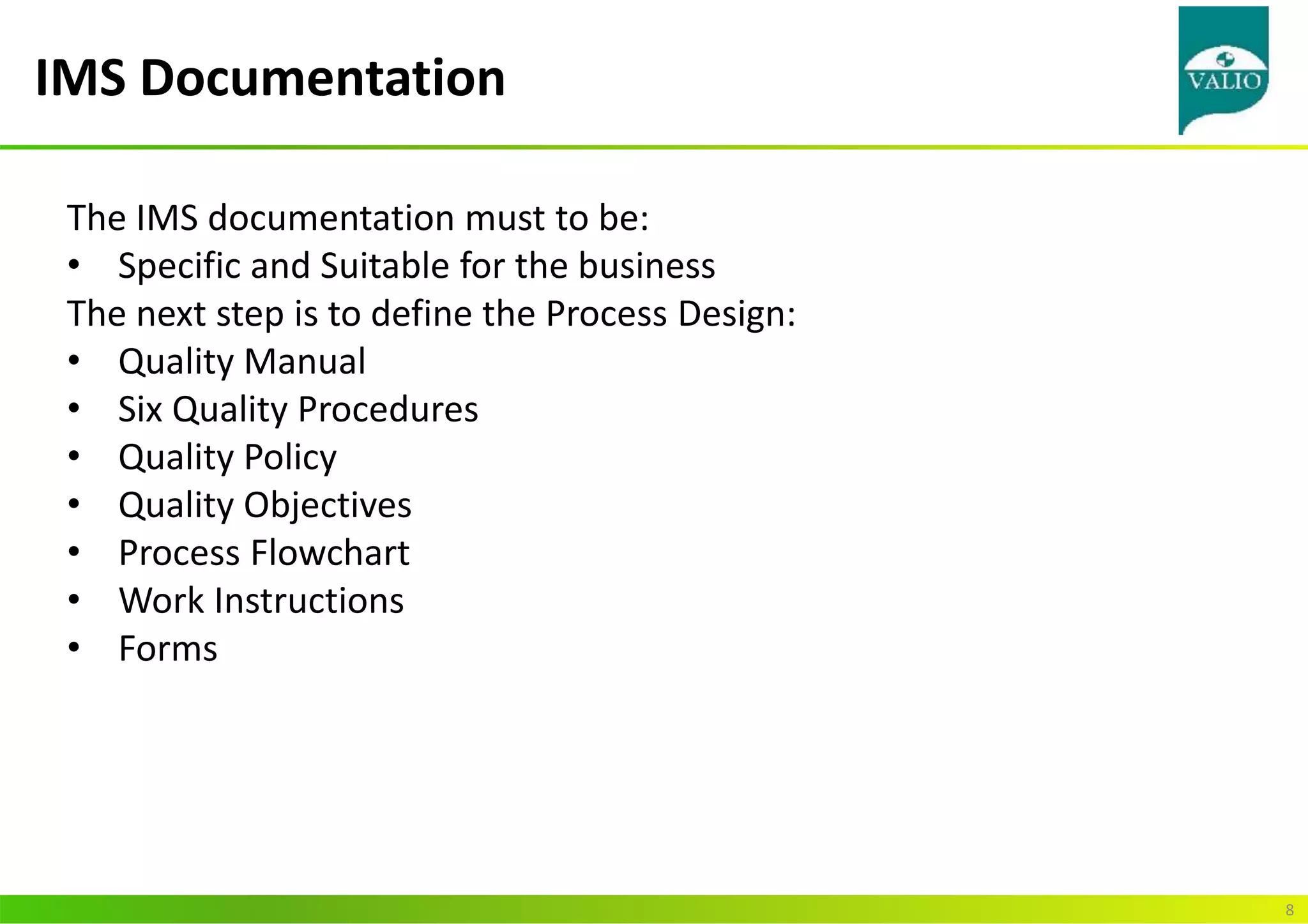 Integrated Management Systems (IMS) | PPTX | Business | Business and ...