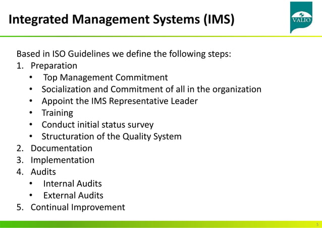 Integrated Management Systems (IMS) | PPTX | Business | Business and ...