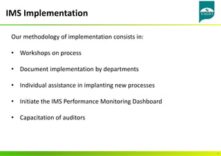 Integrated Management Systems (IMS) | PPTX