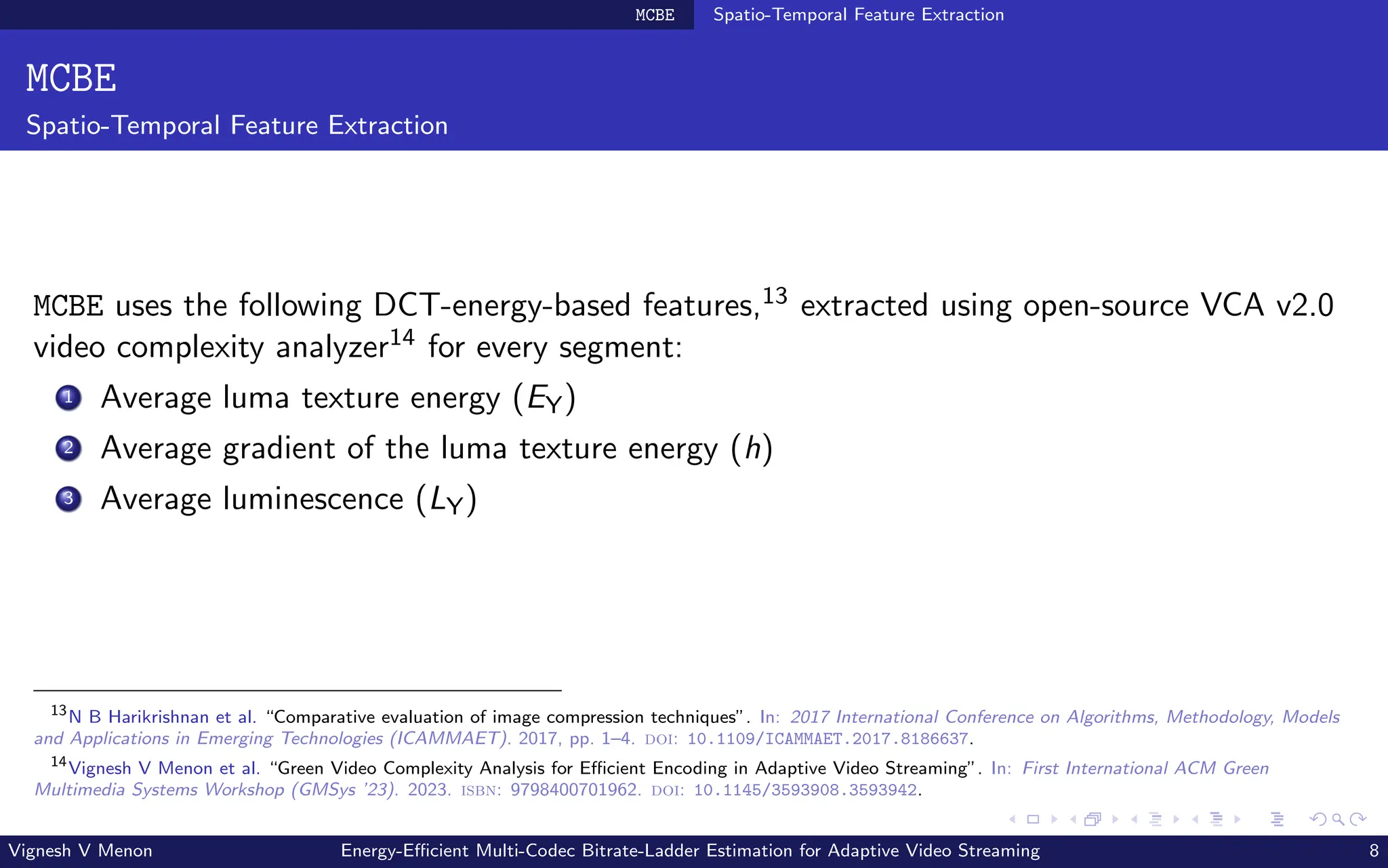VCIP_MCBE_presentation.pdf | Video Software | Computer Software and Applications