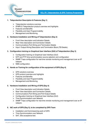 VCL-TP Teleprotection Training Programme IC Schedule.docx