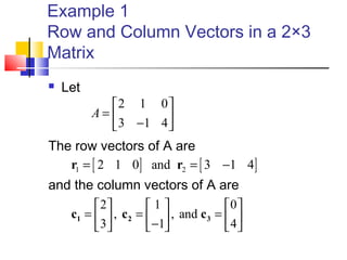 Null space, Rank and nullity theorem | PPT