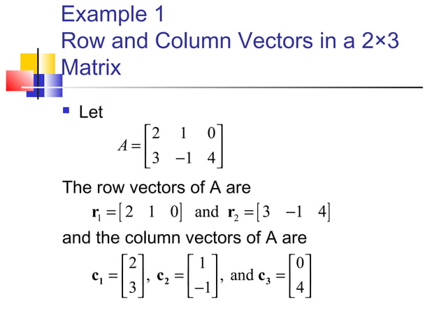 Null space, Rank and nullity theorem | PPT