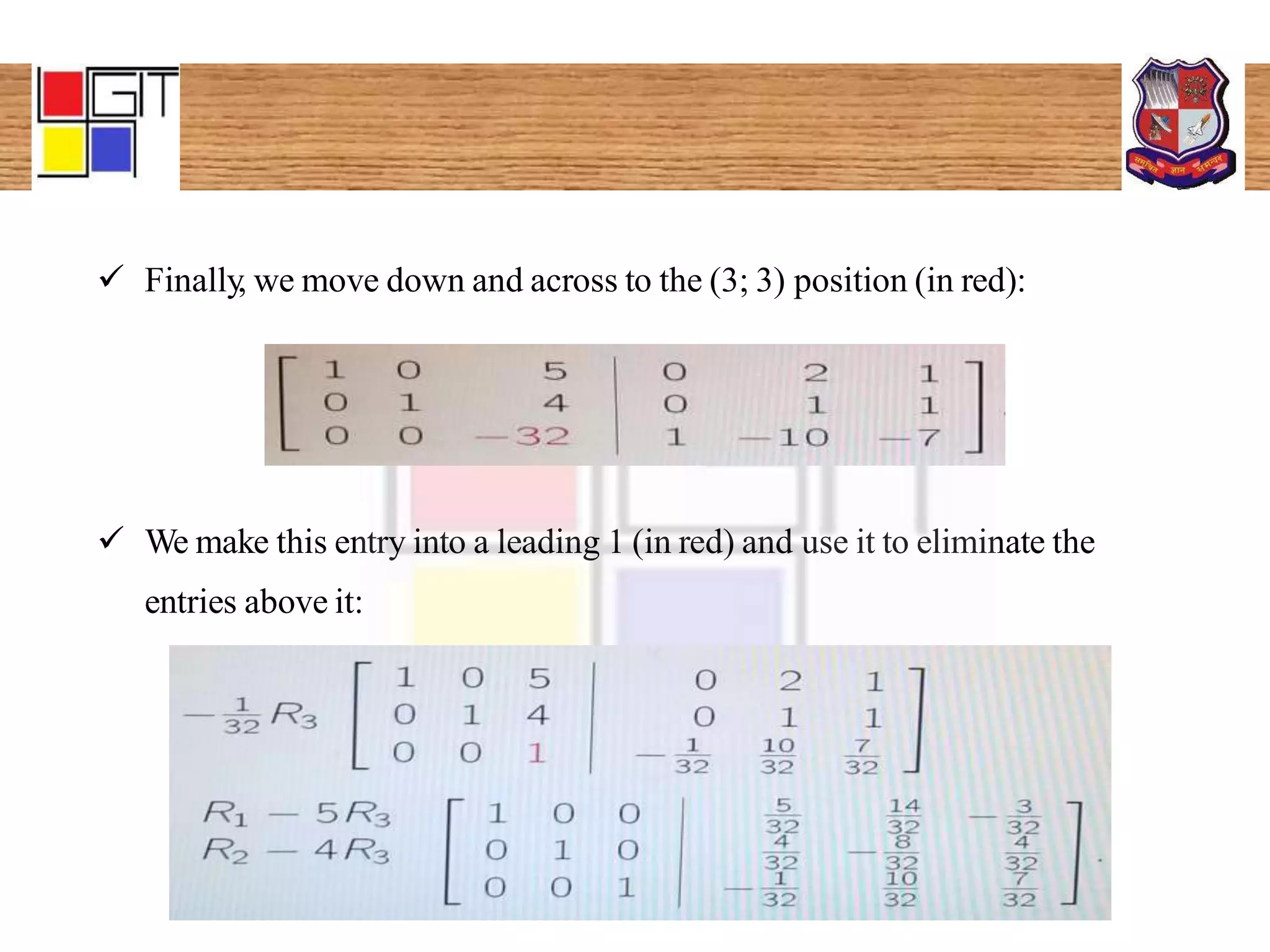 Inverse of a Matrix | PPTX