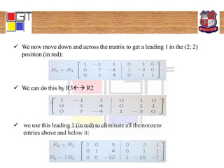 Inverse of a Matrix | PPTX