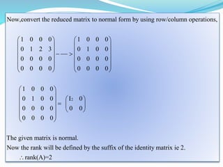 Normal Matrix