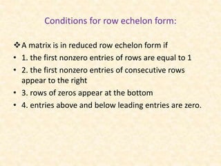 LINEAR ALGEBRA AND VECTOR CALCULUS | PPTX