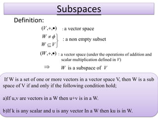 Vector Space
