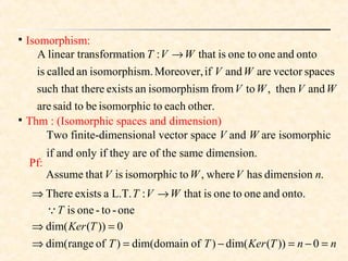 linear transformation | PPT