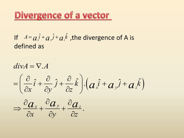 Gradient Directional Derivative Divergence Curl Pptx 3 D
