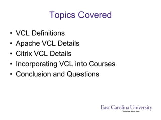 VCL Best Practices | PPTX