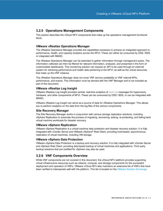 VMware vCloud NFV Reference Architecture | PDF | Computer Networking | Computing