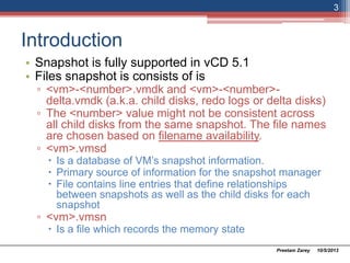 My notes on vCloud Director and Snapshots | PPTX | Operating Systems ...