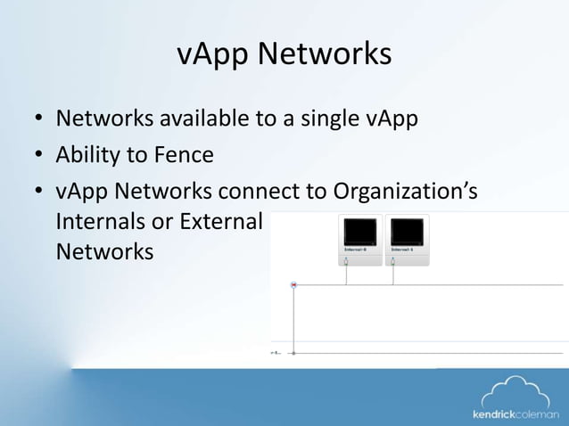 BrownBag - vCloud Networking | PPT