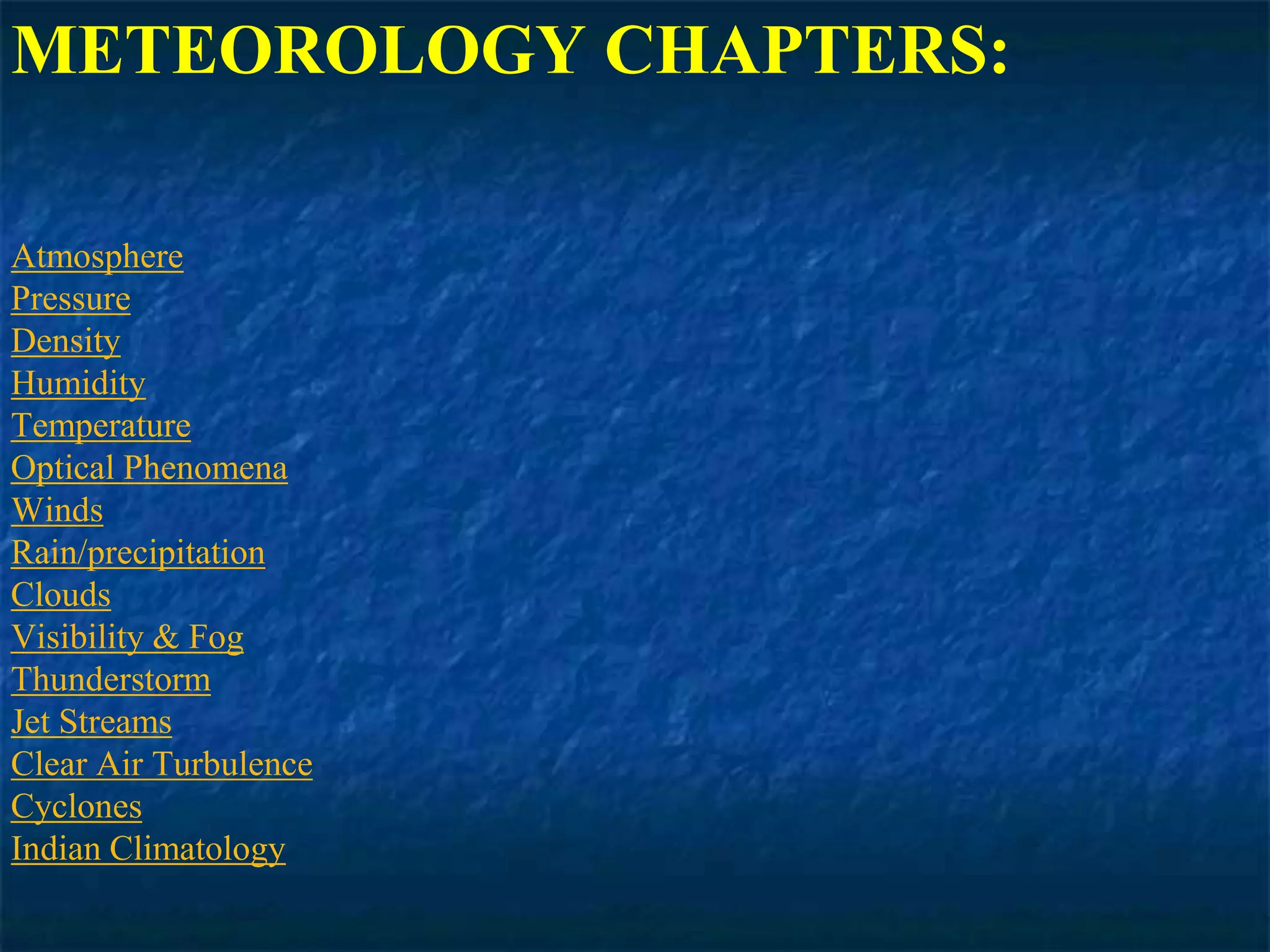 Atmosphere Chapter 1 from METEOROLOGY | PPTX
