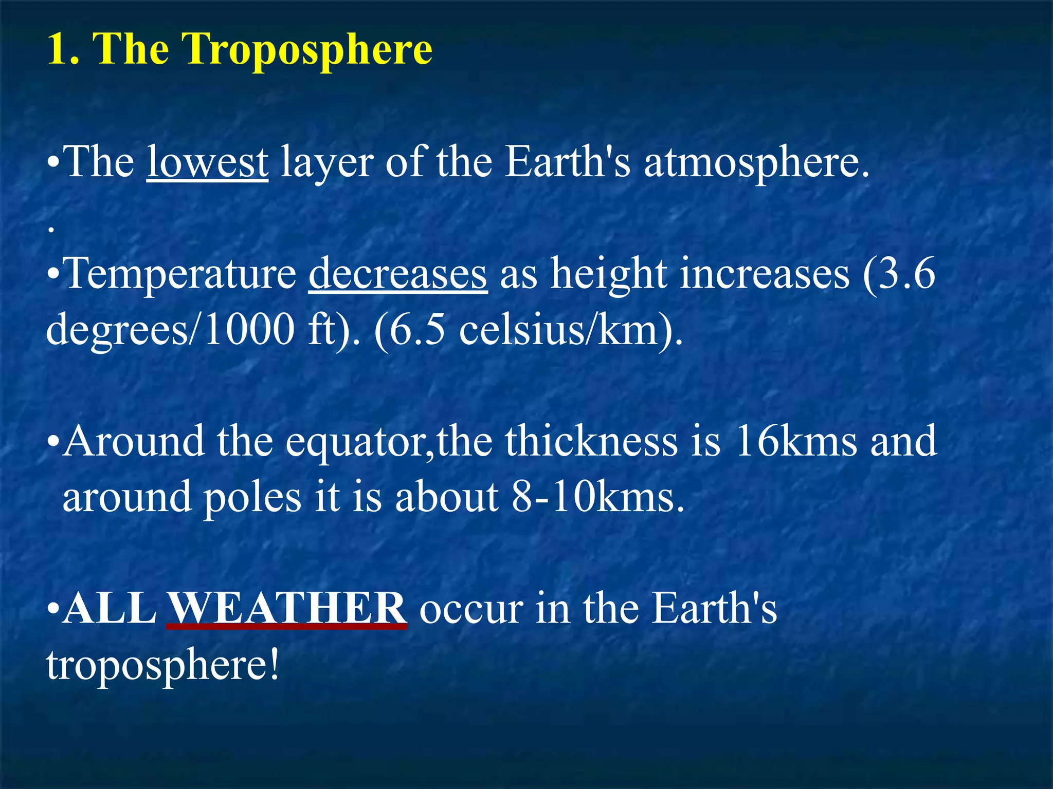 Atmosphere Chapter 1 from METEOROLOGY | PPTX