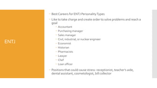 Finding Careers to Match your Myers Briggs Personality Type | PPTX
