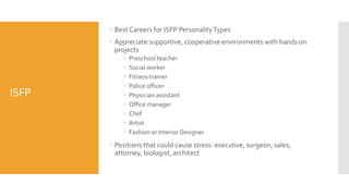 Finding Careers to Match your Myers Briggs Personality Type | PPTX