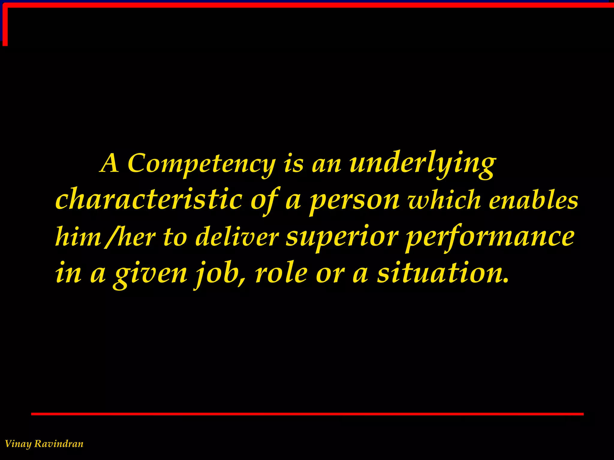 V Compentency Mapping | PPT