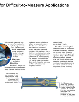 V cone flow meters | PDF