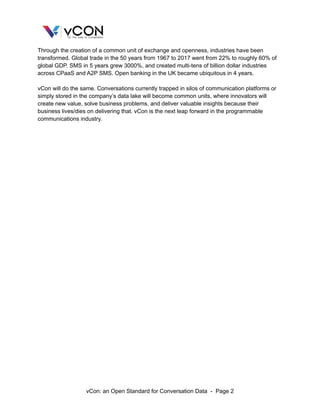 vCon, an Open Standard for Conversation Data.pdf