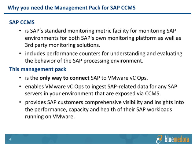 VMware vCOPs Management Pack for SAP CCMS Overview | PDF | Operating ...